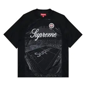 Supreme Jacquard Soccer Jersey - Black