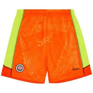 Supreme Jacquard Soccer Short - Orange