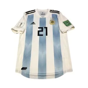 Adidas Argentine World Cup Dybala #21 Player Jersey