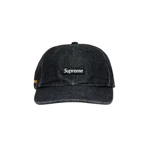 Supreme Cordura Denim 6-panel Cap - Black