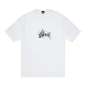 StÜssy Refracted Tee - White
