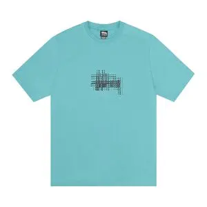 StÜssy Refracted Tee 'ocean - Teal