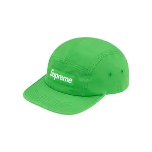 Supreme Washed Chino Twill Camp Cap - Green