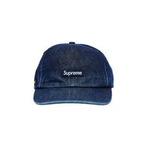 Supreme Cordura Denim Small Box 6-panel - Blue