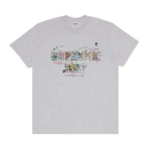 Supreme Varsity Tee 'ash - Grey