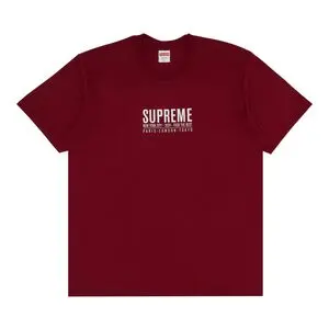 Supreme Paris Tee 'cardinal - Red