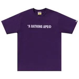 A BATHING APE Logo Tee