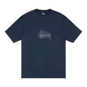 StÜssy Refracted Tee 'navy