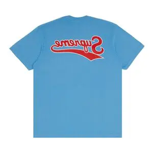 Supreme Backwards Tee 'bright - Blue