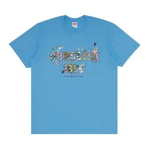 Supreme Varsity Tee 'bright - Blue