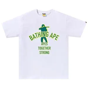 A BATHING APE Soldier Ats Tee - White