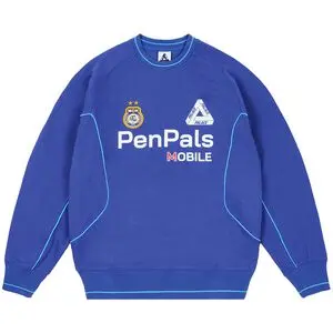 PALACE Pen Pals Crewneck - Blue