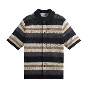 Kith Thompson Crochet Button Down Shirt - Multicolor