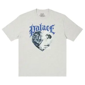 PALACE Save Thyself T-shirt Marl - Grey