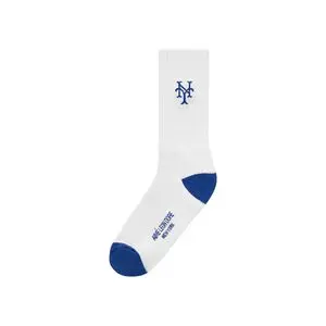 Aimé Leon Dore X New York Mets Crew Sock - White