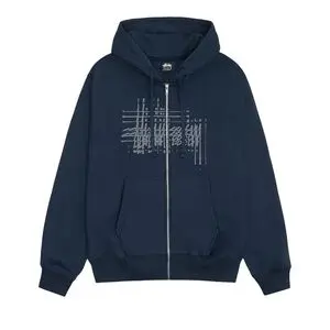StÜssy Refracted Zip Hoodie
