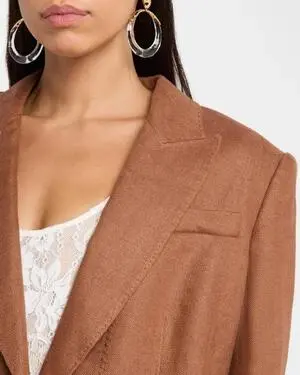 Zimmermann Illuminate Linen Tailored Jacket