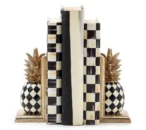 MACKENZIE-CHILDS Pineapple Bookends