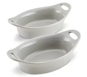 RACHAEL RAY Solid Glazed Ceramics Au Gratin Set - One-color