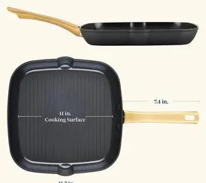 FARBERWARE Forged Induction Ceramic Nonstick Sq Uare Pan 11