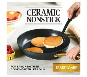 FARBERWARE Forged Induction Nonstick Frying Pan 12.25 Inch