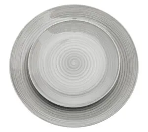 GODINGER Spiral Porcelain 12-piece Dinnerware Set