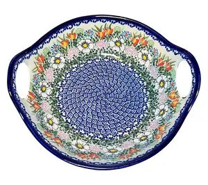 LIDIA'S POLISH POTTERY Large Pasta Bowl - One-color