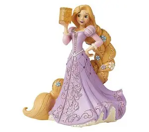 JIM SHORE Disney Traditions Rapunzel Deluxe Fig Urine 15in H - One-color