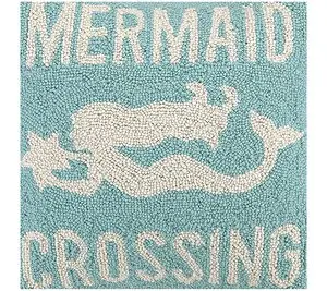 THE PILLOW SHOPPE Mermaid Crossing Hook Pillow