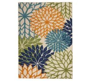 NOURISON HOME Aloha Tropical 6' X 9' Rug