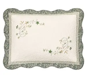 MODERN HEIRLOOM Harper Embroidered King Sham - One-color
