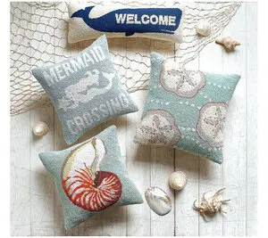 THE PILLOW SHOPPE Nautilus Hook Pillow