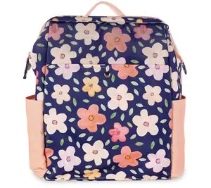 STEEL MILL & CO. Floral Printed Backpack Cooler