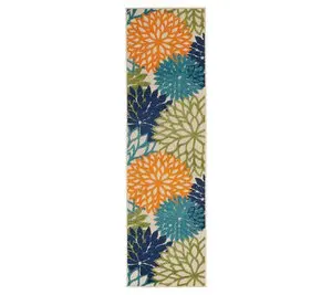 NOURISON HOME Aloha Tropical 2'3' X 8' Rug