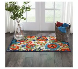 NOURISON HOME Aloha Farmhouse 2'8' X 4' Rug - One-color