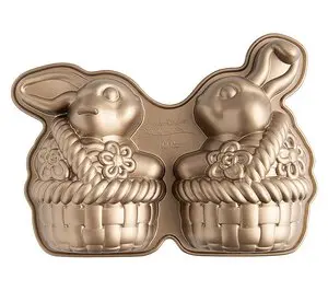 NORDICWARE Bunny In A Basket Pan - One-color