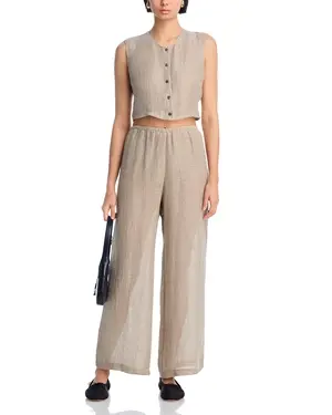 LESET Stella Wide Leg Pants
