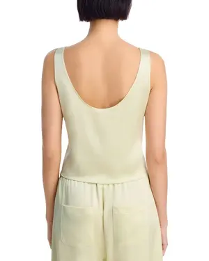 LESET Barb Scoop Neck Tank Top