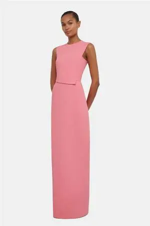 EMILIA WICKSTEAD Juulia Dress In Viscose Sable