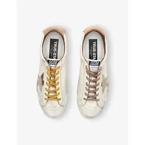 GOLDEN GOOSE True-star Leather Low-top Sneakers - White/comb