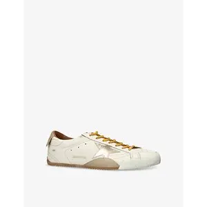 GOLDEN GOOSE True-star Leather Low-top Sneakers - White/comb