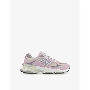 NEW BALANCE 9060 Suede And Mesh Trainers - Rose Sugar