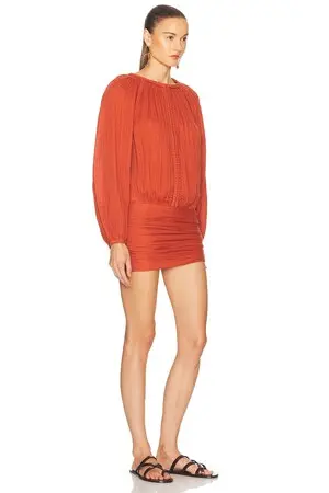 Isabel Marant Jaoni Dress - Burnt Orange
