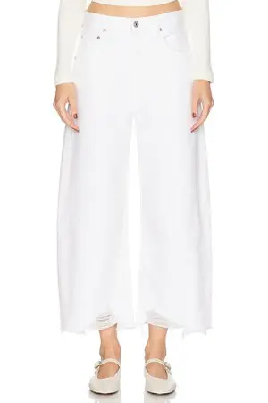Citizens Of Humanity Ayla Undone Hem Crop Jeans