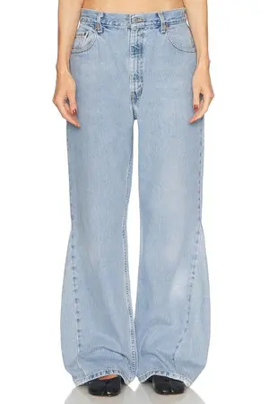 ALIGRACE Vintage Slouchy Wide Leg Jeans