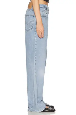 ALIGRACE Vintage Slouchy Wide Leg Jeans