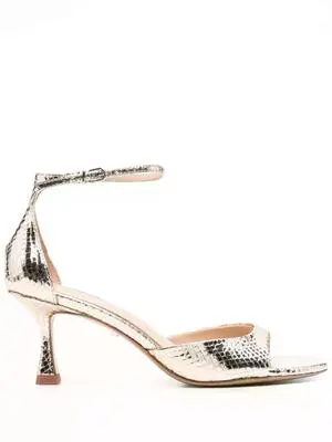 Lola Cruz Metallic Sandals For Women