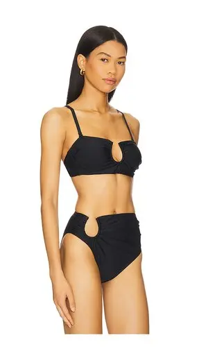 VILLA FRESCA Sofia Bikini Top - Black