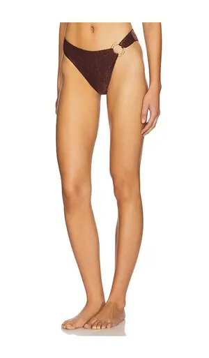 AWAY THAT DAY Acapulco Bikini Bottom - Copper