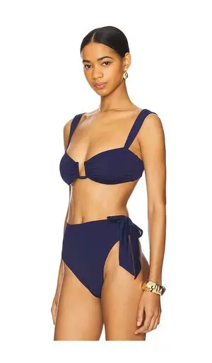 AWAY THAT DAY Cannes Bikini Top - Ocean